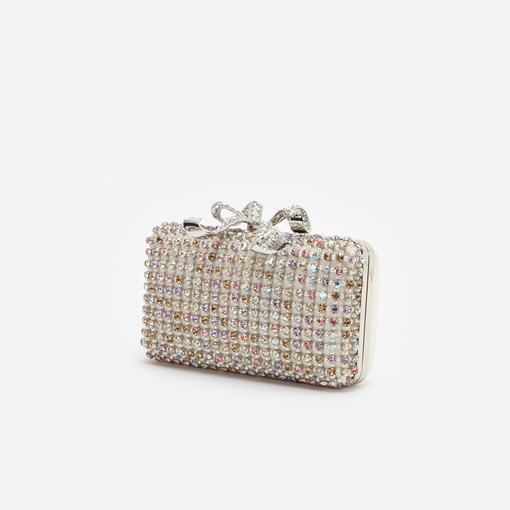 Multi Crystal Clutch Bag – self-portrait-US