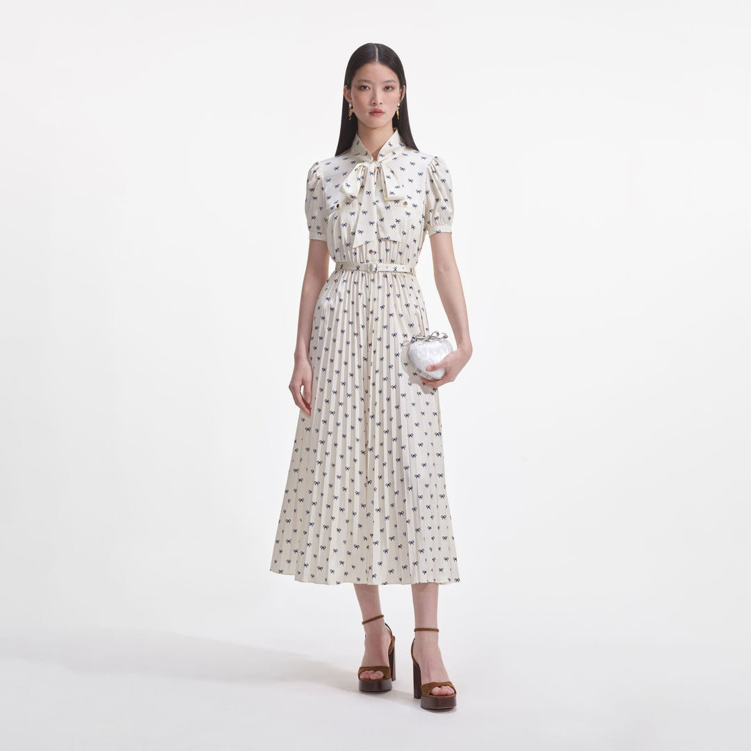 Modest Midi Dresses | Designer Modest Dressing – self-portrait-US