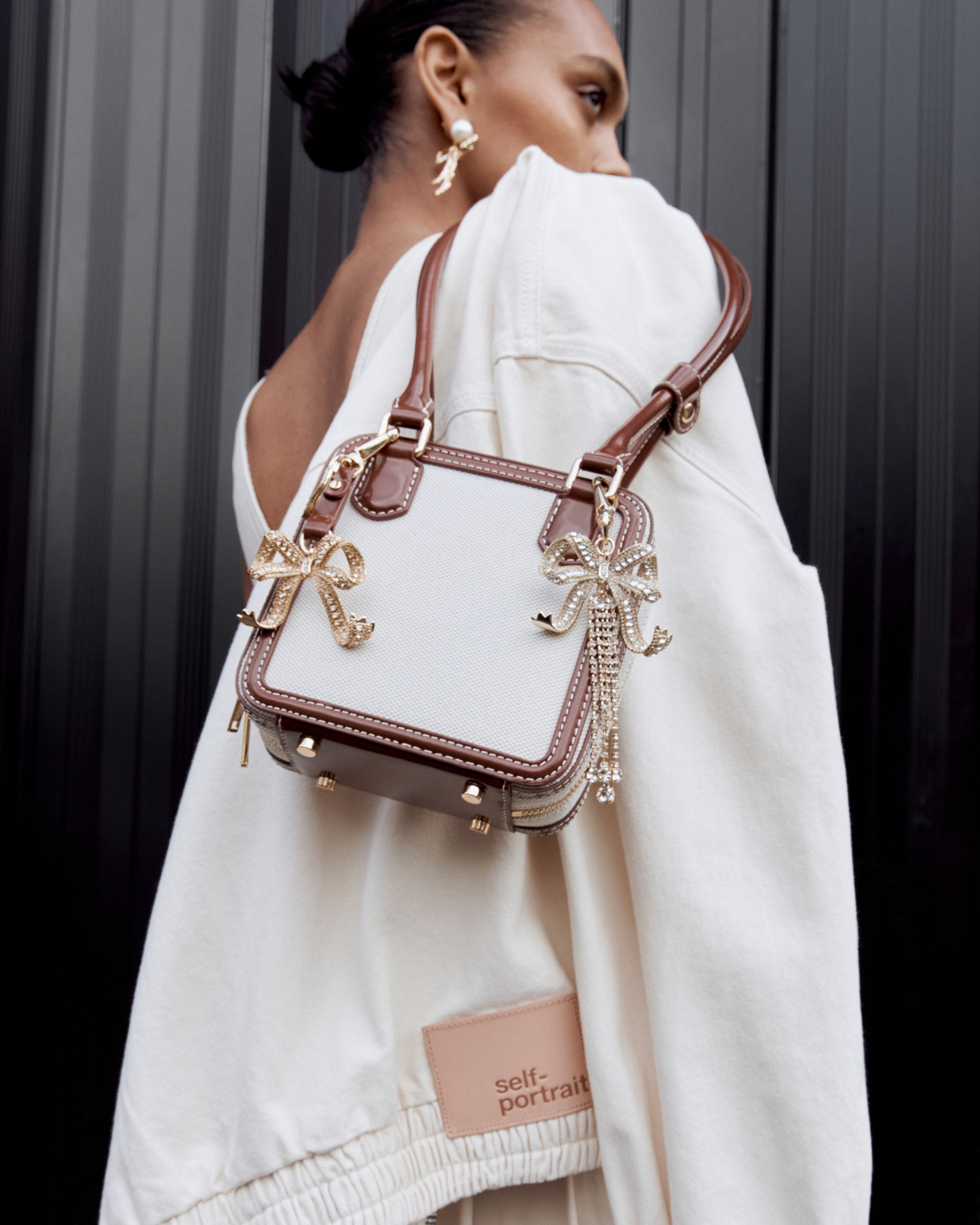 Luxury Handbags | The Bow Bag – self-portrait-US